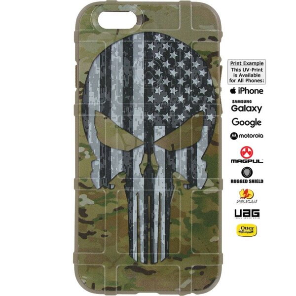 EGO Tactical - Multicam/Scorpion Camouflage, Subdued US American Flag ...