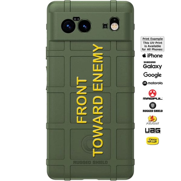 EGO Tactical - Front Toward Enemy Text on OD Green Claymore Mine Apers M18A1 Parity Custom ...