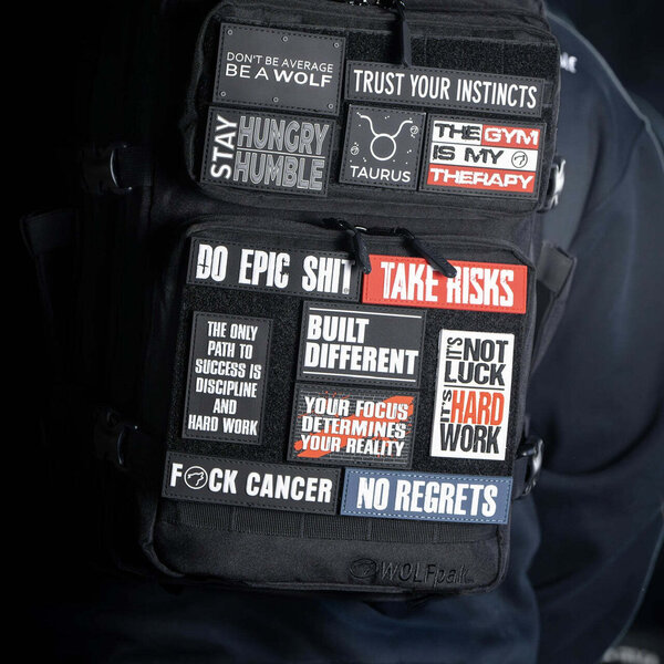 WOLFpak - Molle Hook & Loop Tactical Pad Panel Attachment - Military ...