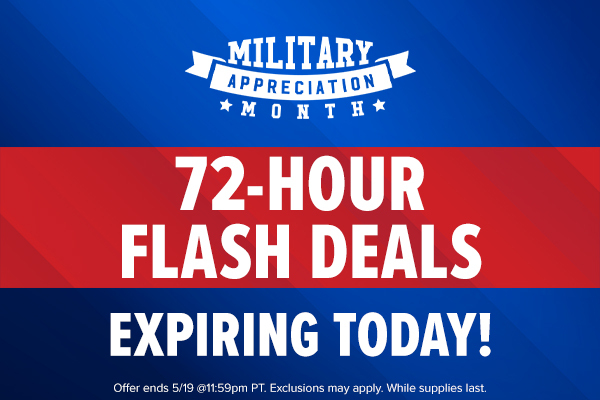 Online Only: 72-hour Flash Deals